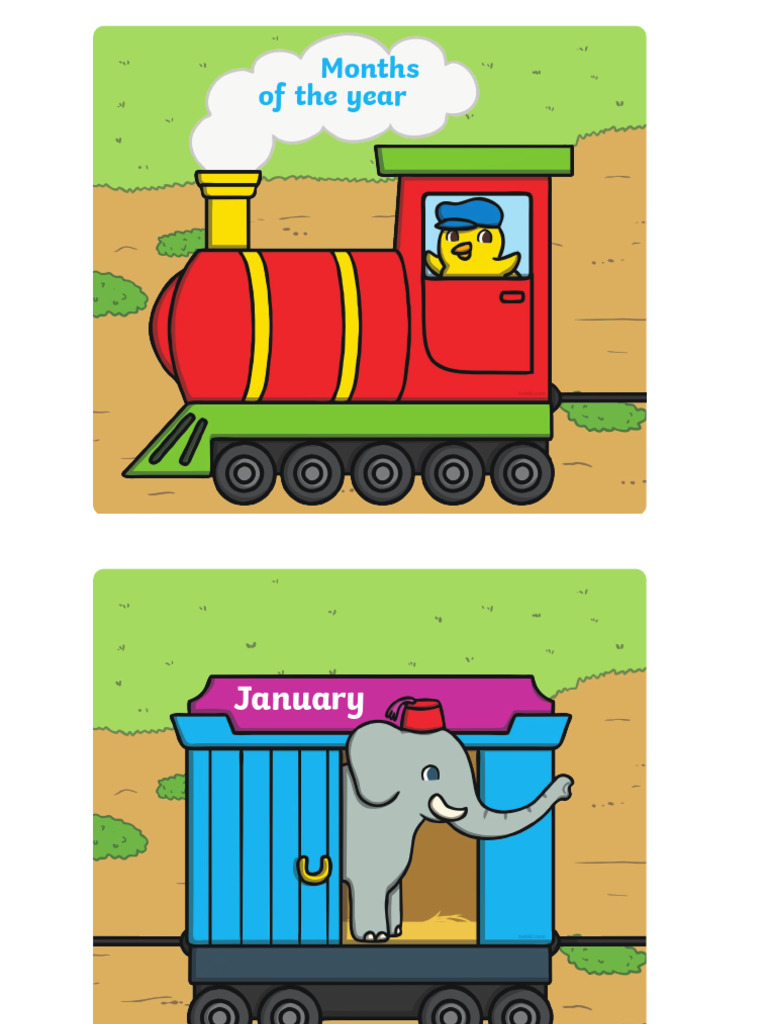 Months of the Year List | PDF | General Fiction