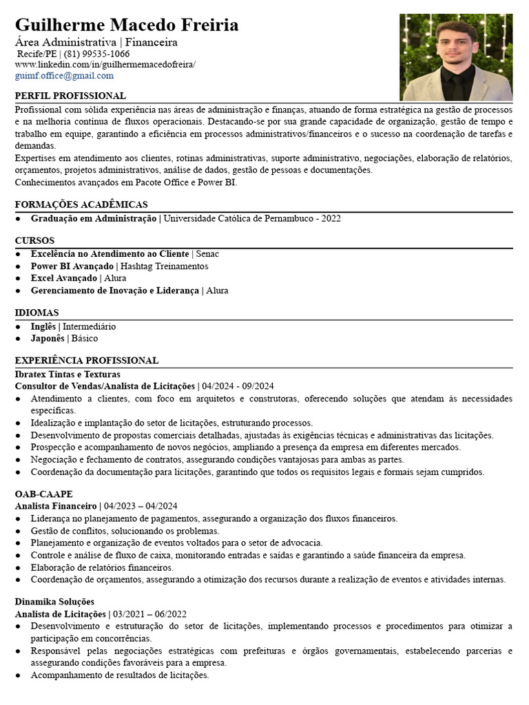 CV Grupo Trino | PDF | Gestão de recursos humanos | Business