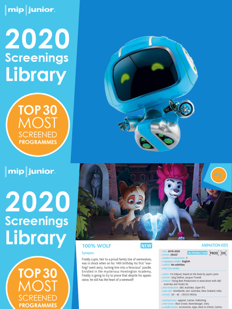 Mipjunior 2020 Top 30 Programmes | PDF