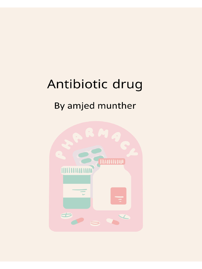 Antibiotic | PDF