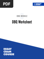 AP History DBQ Worksheet Template | PDF | Language Arts & Discipline