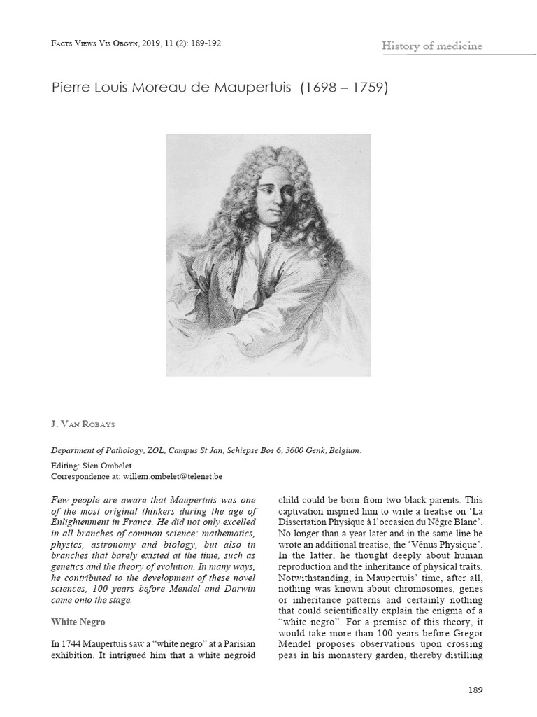 Facts Views Vis Oboyn | PDF | Heredity | Genetics