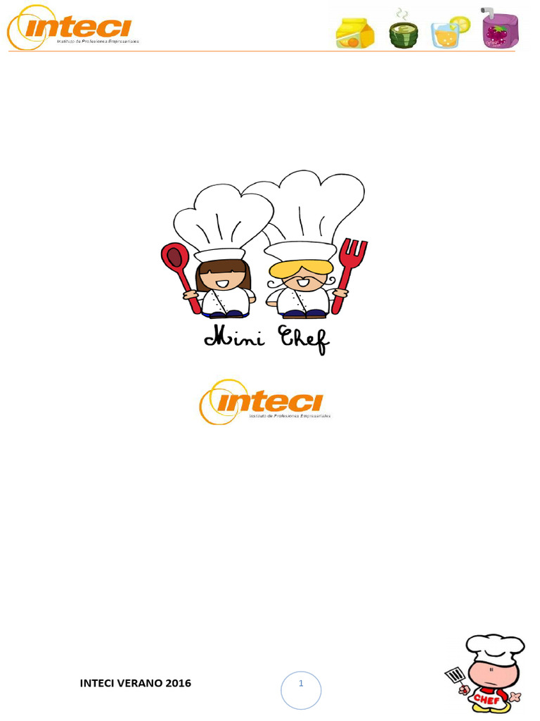 Recetario Mini Chef | PDF | Cocinando | ensalada