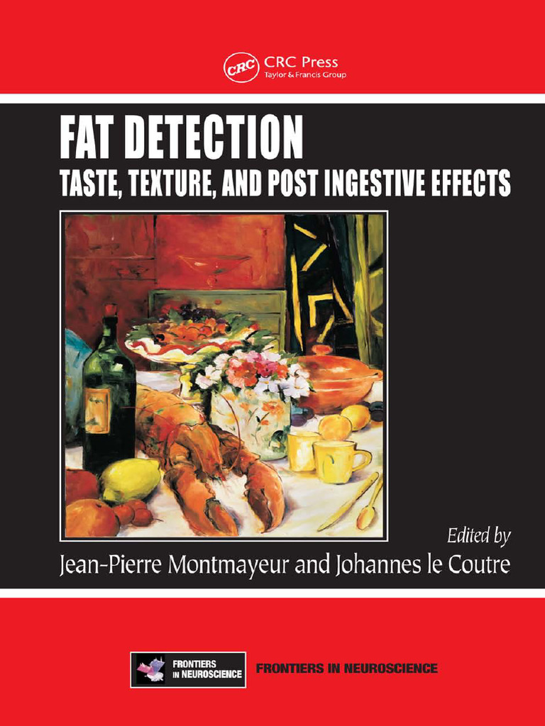 Fat Detection Taste, Texture, and Post Ingestive Effects | PDF ...