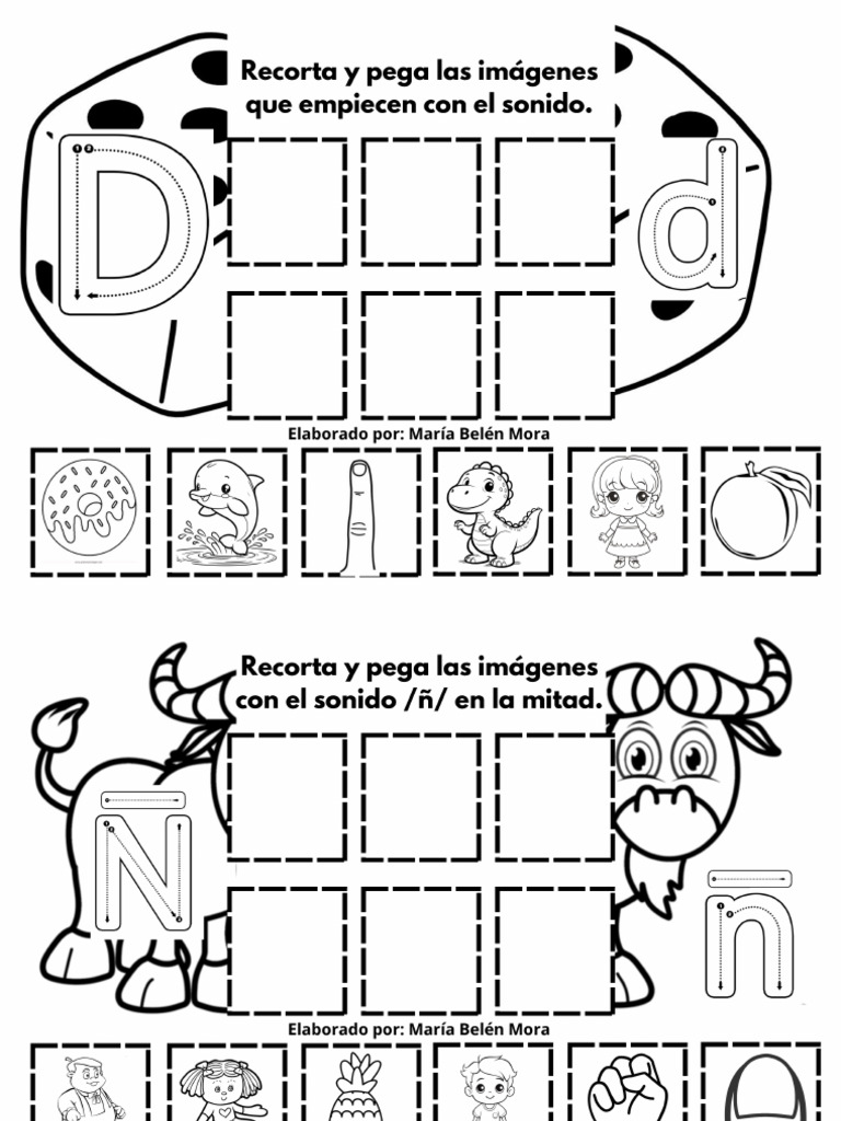 Actividades Con Los Sonidos | PDF