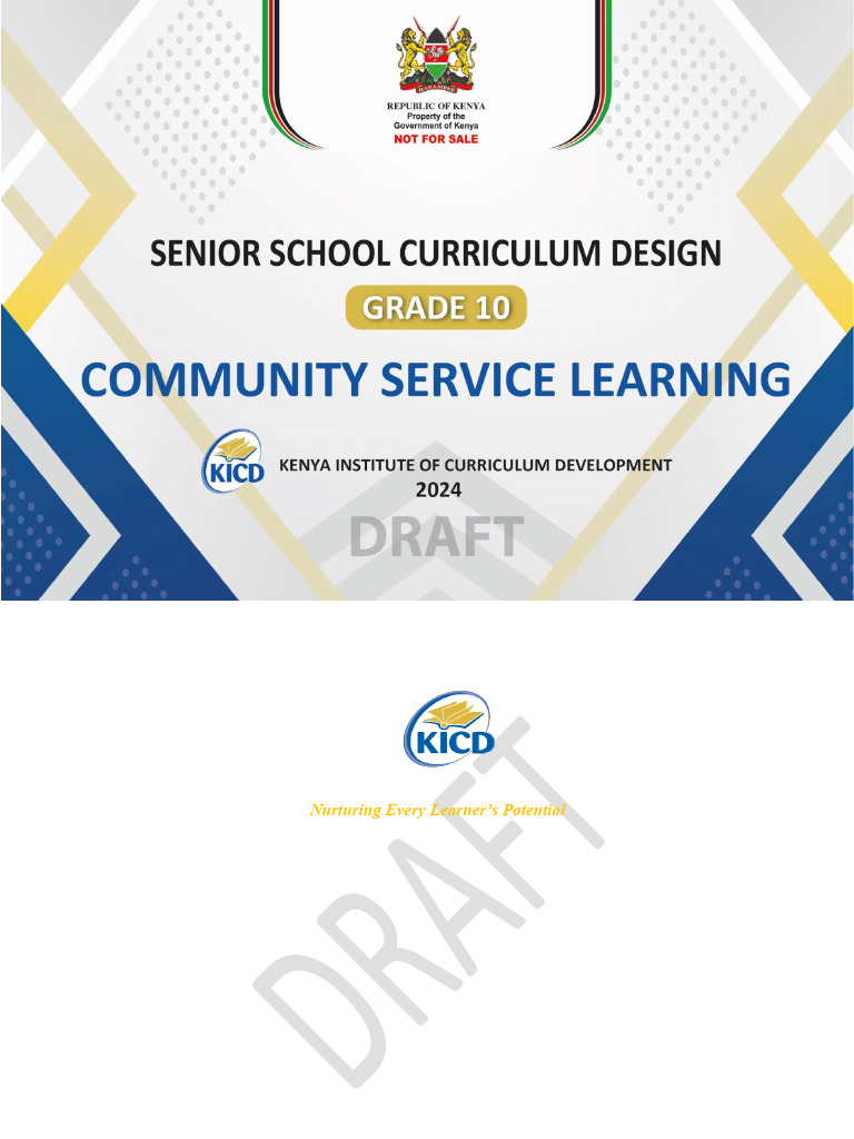 Grade 10 Curriculum Design Overview | PDF | Learning | Service Learning