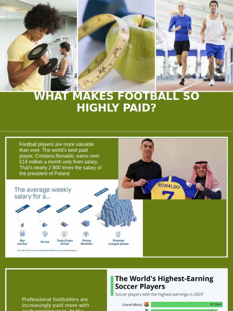 Why Footballers Earn Big Money | PDF | Salary | Wage