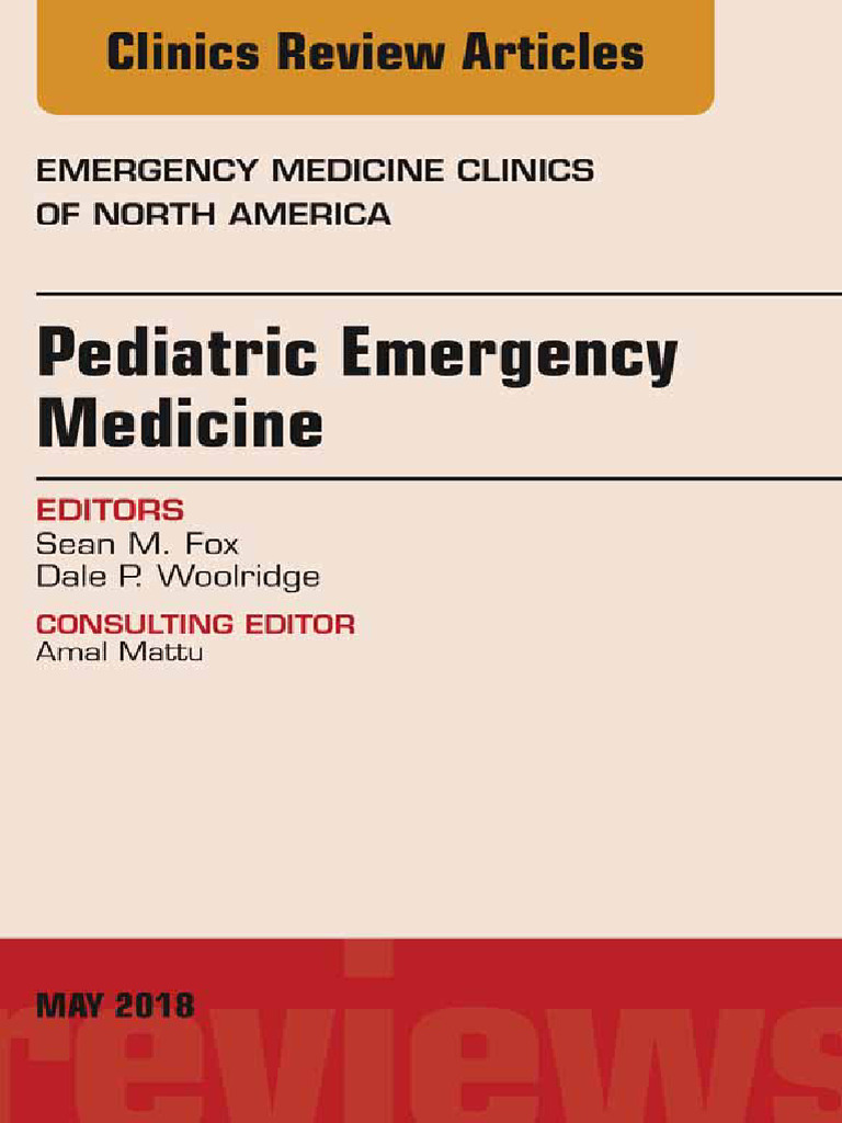 Pediatric Emergency Medicine 2019 | PDF | Health Care | Medicine
