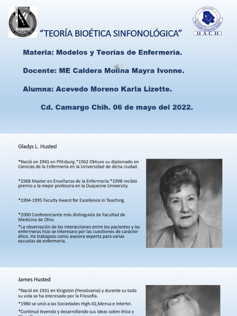 Teoria de Gladys y James Husted 4 | PDF | Relaciones personales ...