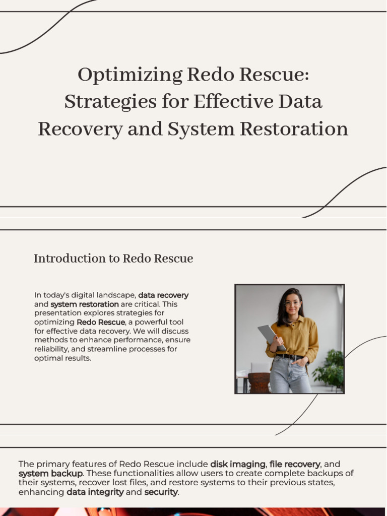 Slidesgo Optimizing Redo Rescue Strategies For Effective Data Recovery and System Restoration ...