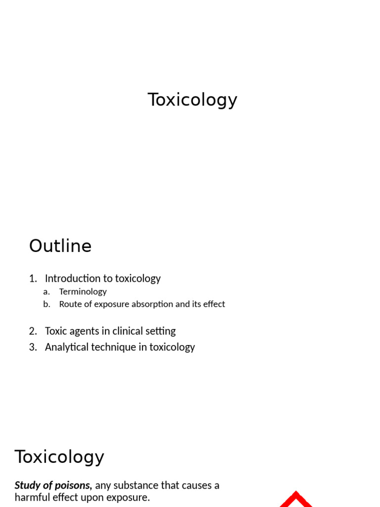 Clinical Toxicology | PDF | Poison | Toxicology