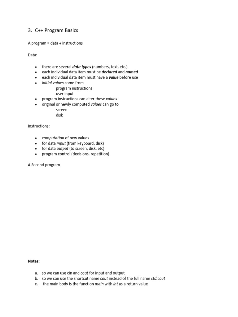 ch03 | PDF | Computer Program | Programming