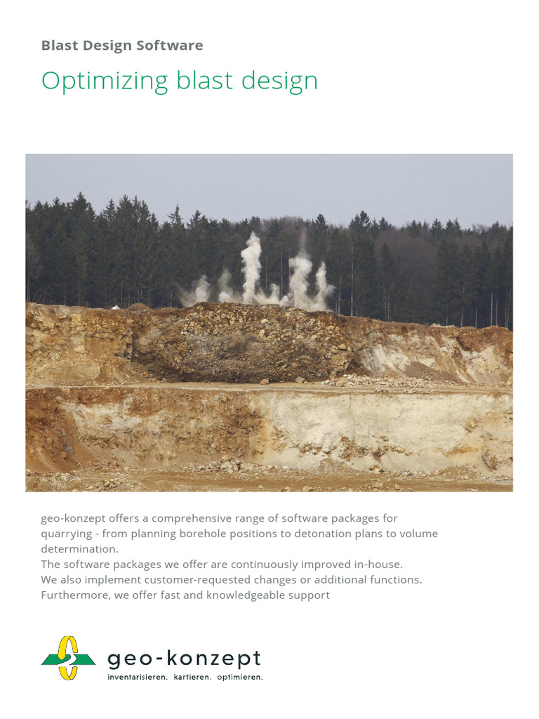 Blast Design Software | PDF | Software | Computing