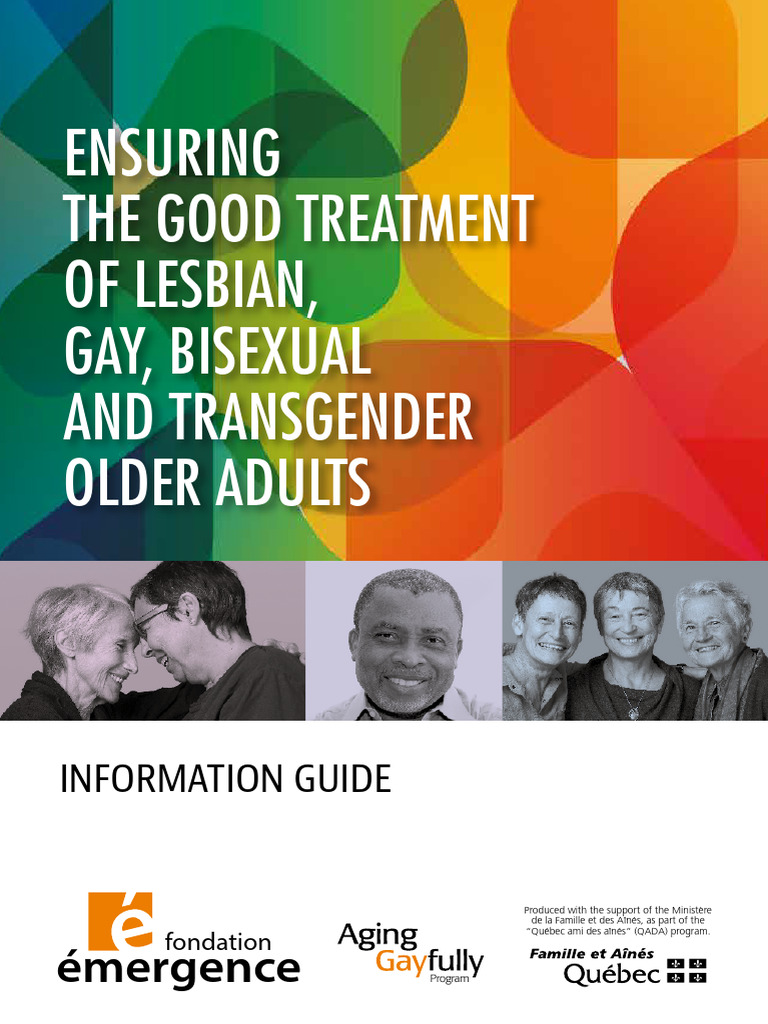 Guide Insuring The Wellbeing of LGBT Seniors | PDF | Homosexuality ...