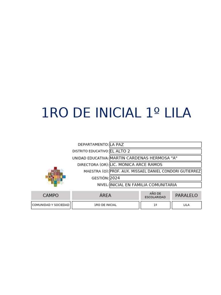 REG 1ro. MAT | PDF