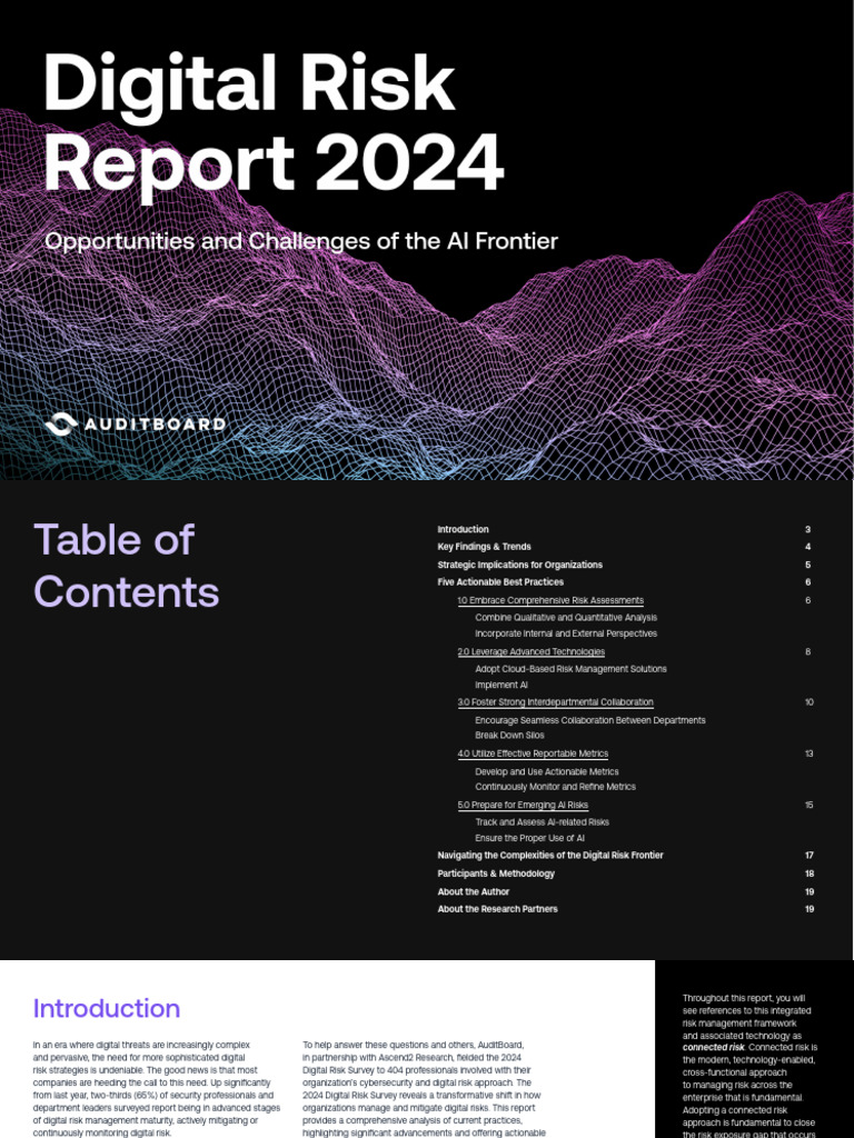 AB EB 2024 Digital Risk Report Opportunities and Challenges of The AI ... AB EB 2024 Digital Risk Report Opportunities and Challenges of The AI ...