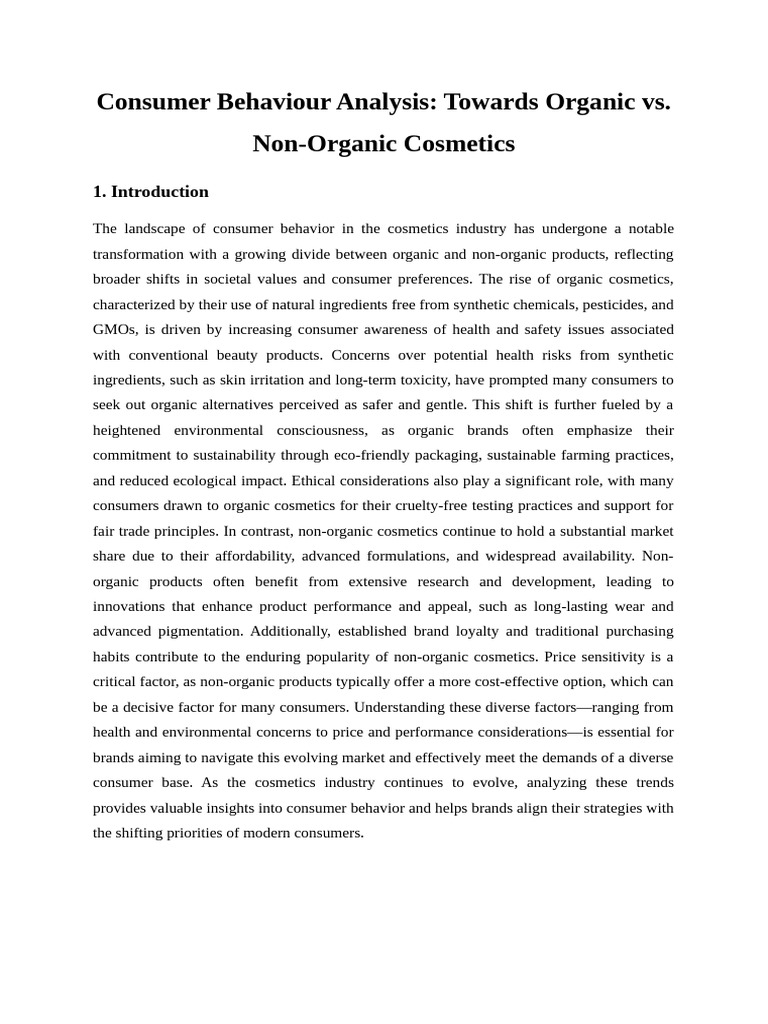 Research paper | PDF | Consumer Behaviour | Brand