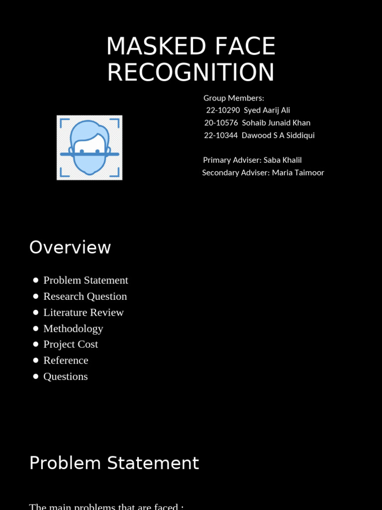 Masked Face Recognition Framework | PDF | Computer Science | Algorithms
