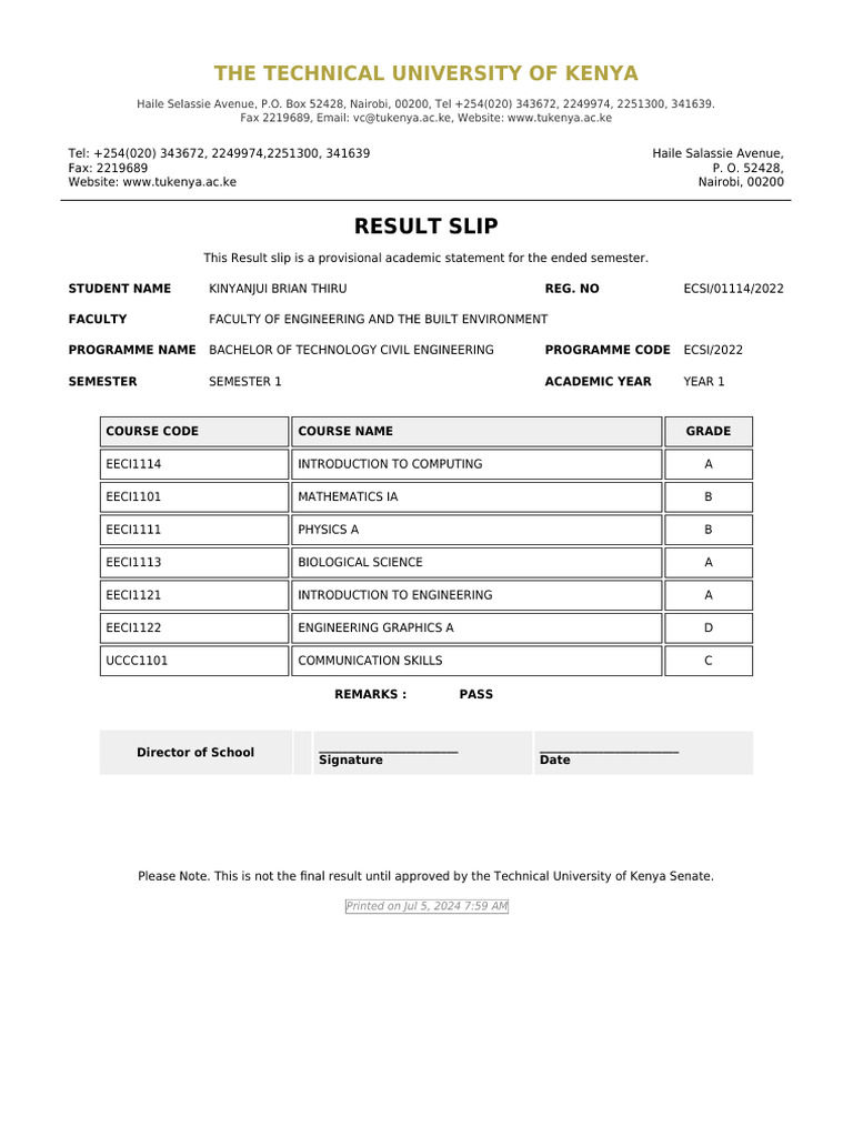 Ecsi 01114 2022year 1sem 1 | PDF | Science | Engineering