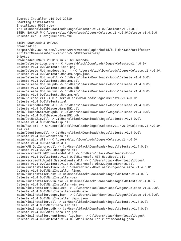 Installer Log | PDF | Computer Programming | Computer Data