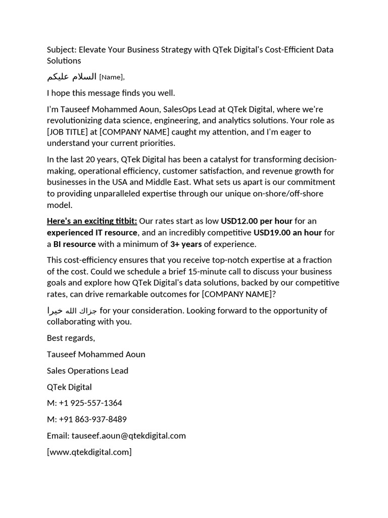 Final Middle East Template | PDF