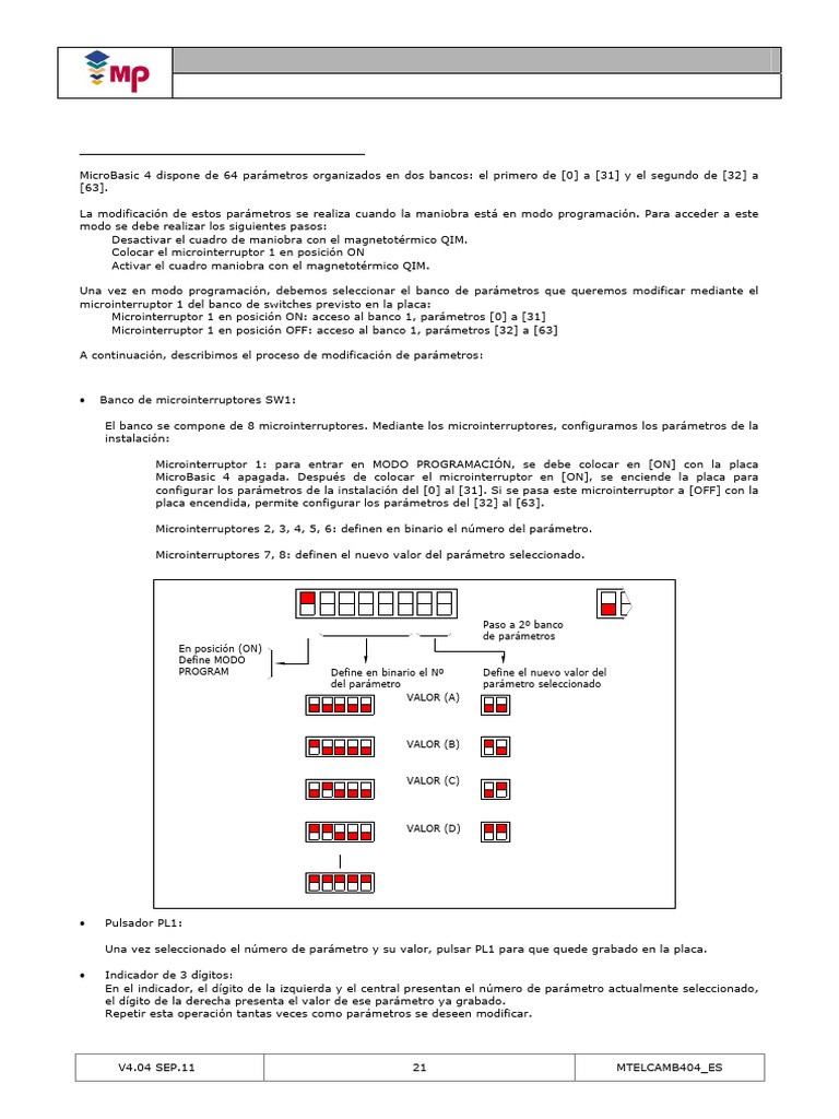 Placa Microbasic 4-21-40 | PDF | Ascensor | Relé