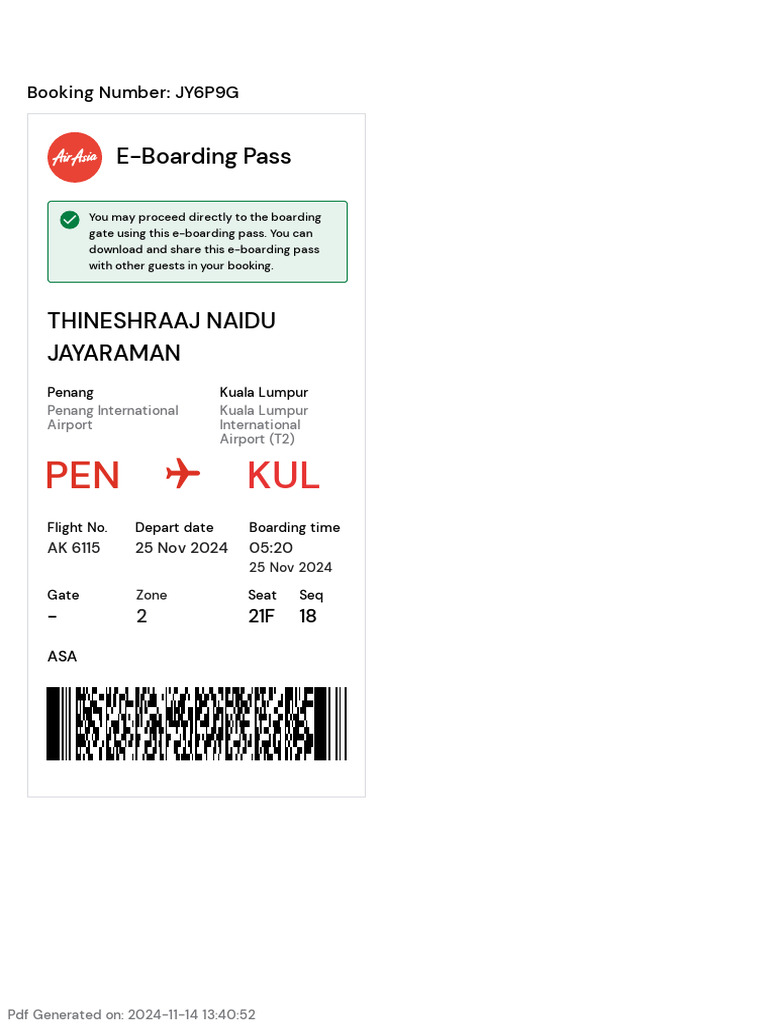 BoardingPass-1 | PDF