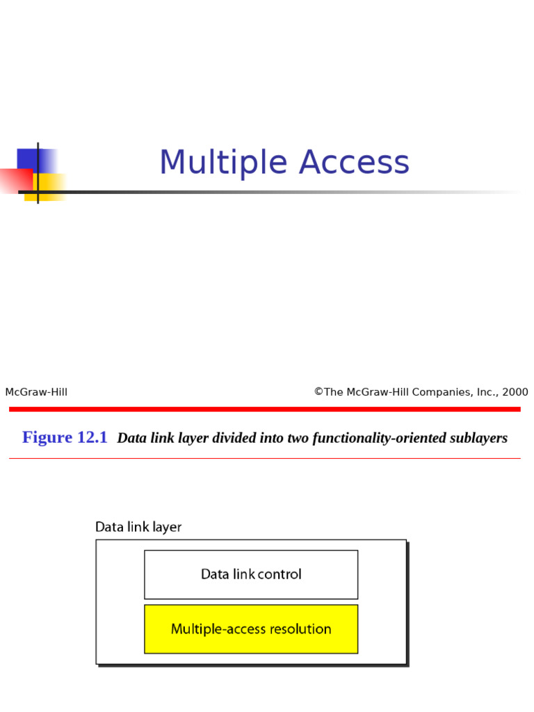 Multiple Access Protocols Overview | PDF | Channel Access Method | Network Protocols