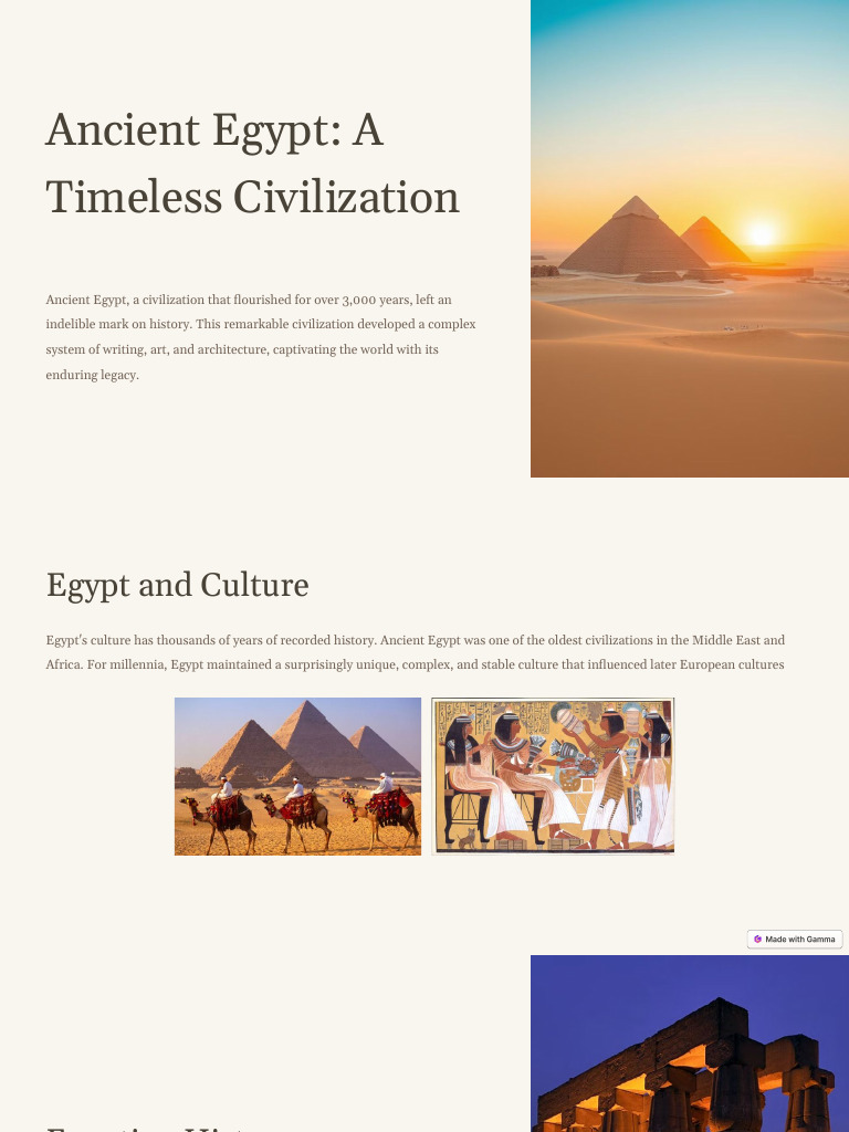 Egypt Presentation | PDF | Egyptian Mythology | Ancient Egyptian Religion