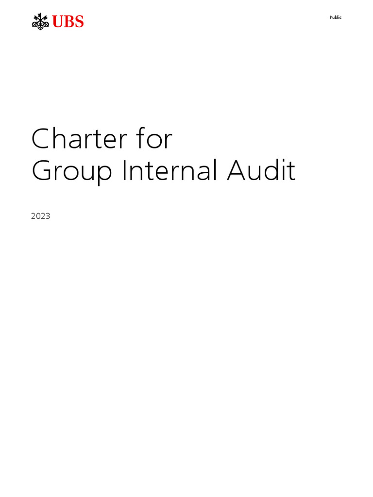 gia-charter-2023 | PDF | Internal Audit | Audit
