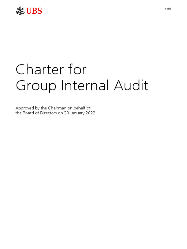 gia-charter-2022 | PDF | Internal Audit | Audit