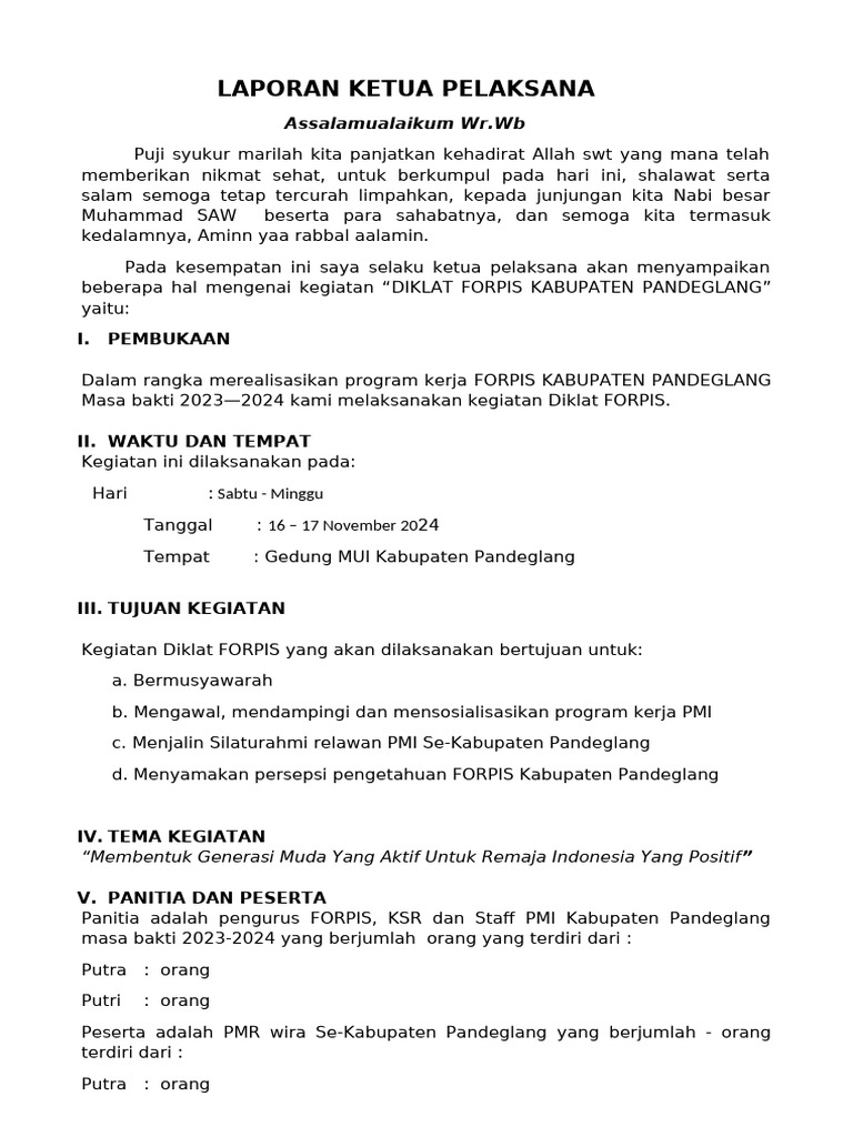 LAPORAN KETUPLAK PMR 2024 Dan LPJ (REY) | PDF | Ilmu Sosial