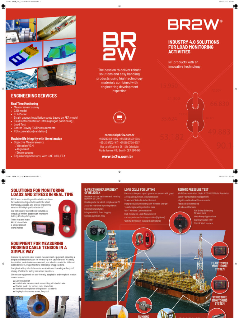 Folder BR2W - OTC - 2023-04-18-IMPRESSÃO | PDF | Wi Fi | Engineering