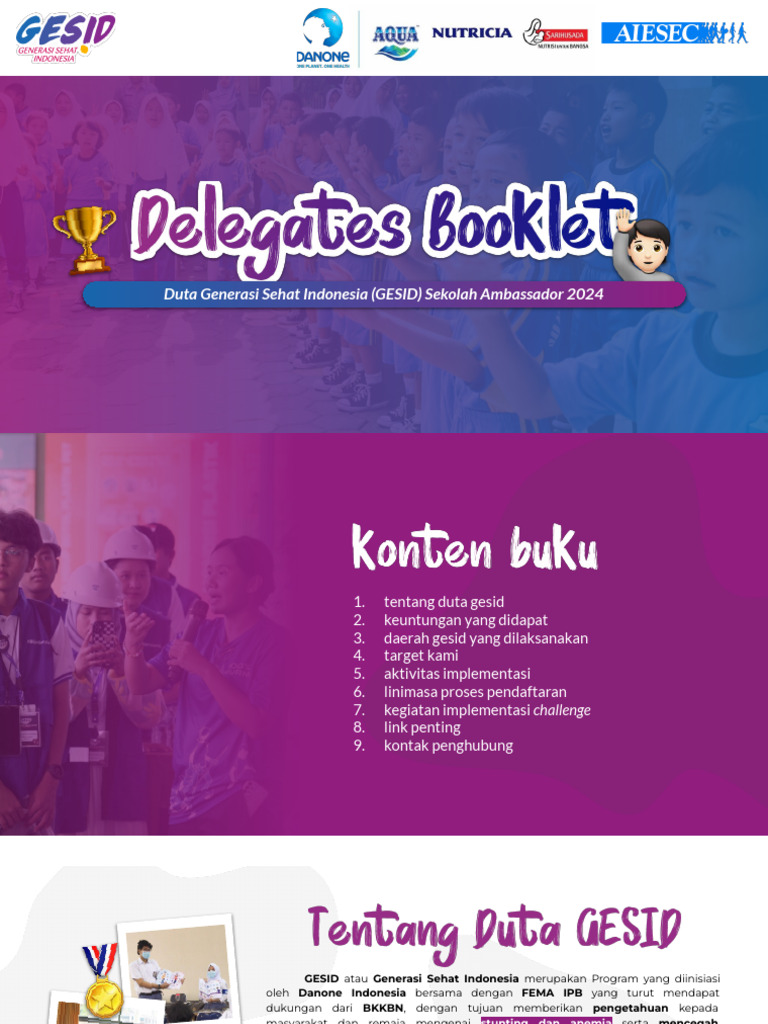 Booklet Duta GESID 2024 - aiesec.or.id-GESID-BookletDutaSiswa2024 | PDF
