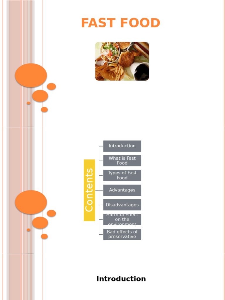 Fast Food | PDF