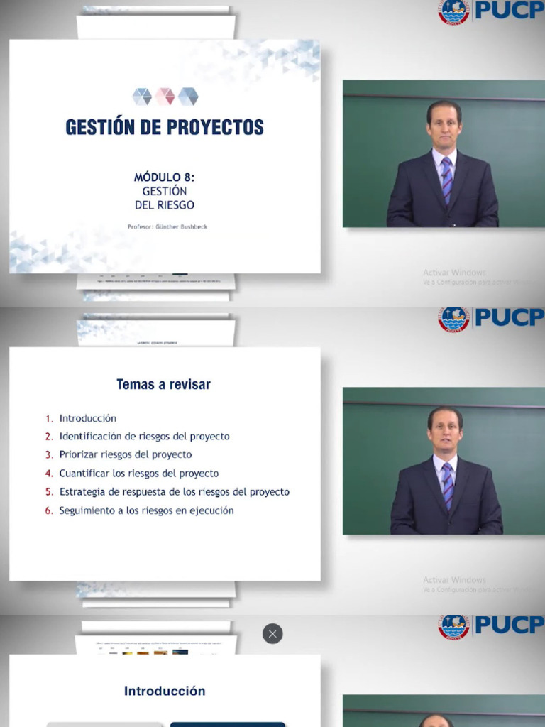 Gestión de Proyectos - Gestión de Riesgos | PDF