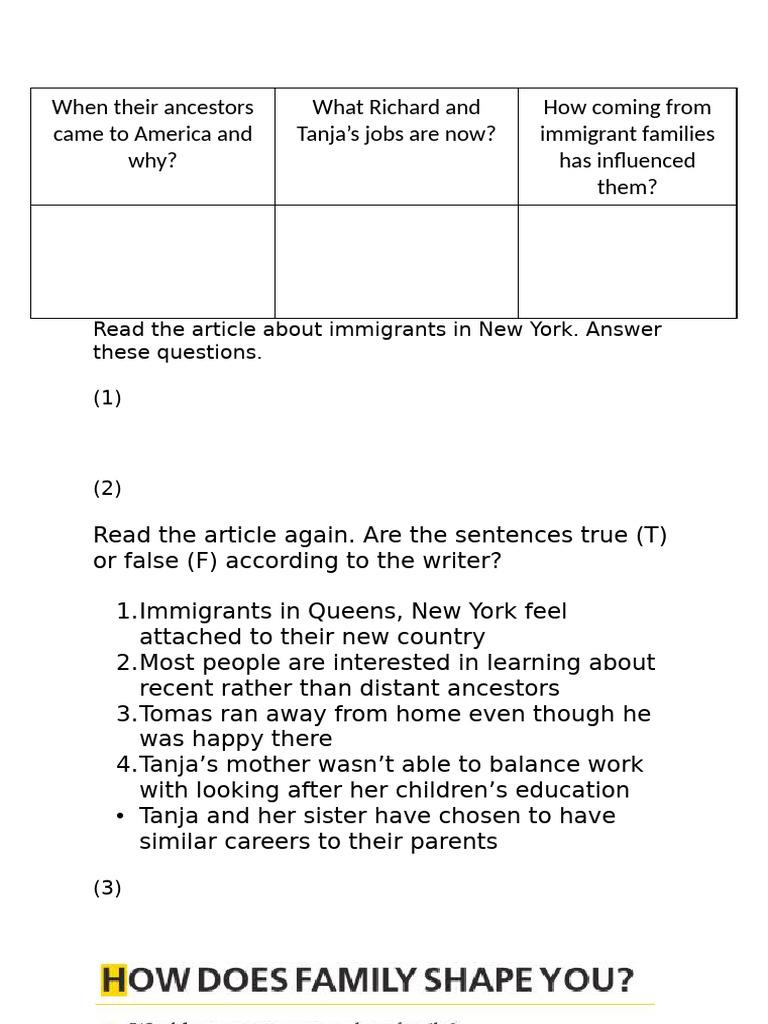 TP1 - Reading Task Handout | PDF | Social Science | History