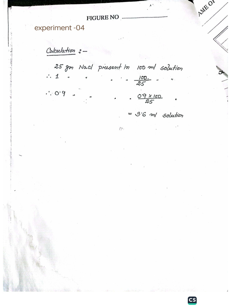Biochemistry Practical 456 | PDF