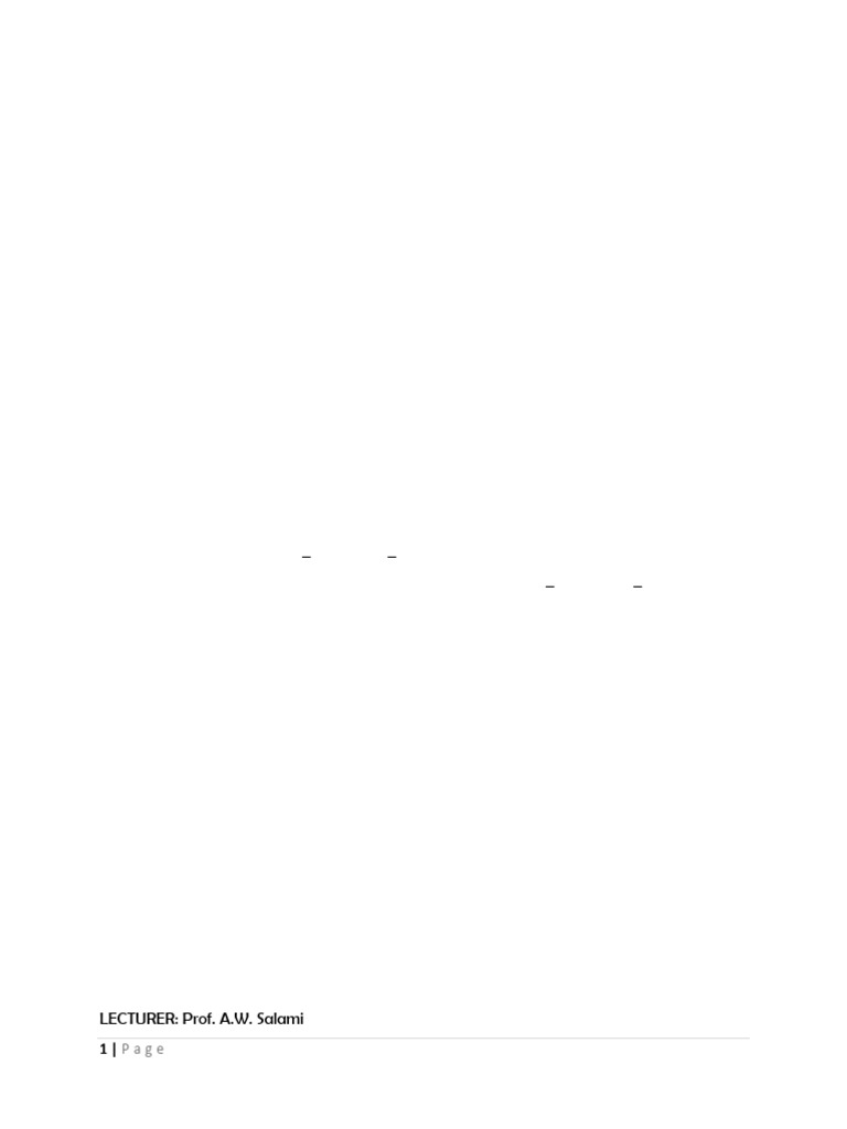 Lesson One Wee-cve-Abe 431 | PDF | Fluid Dynamics | Reynolds Number