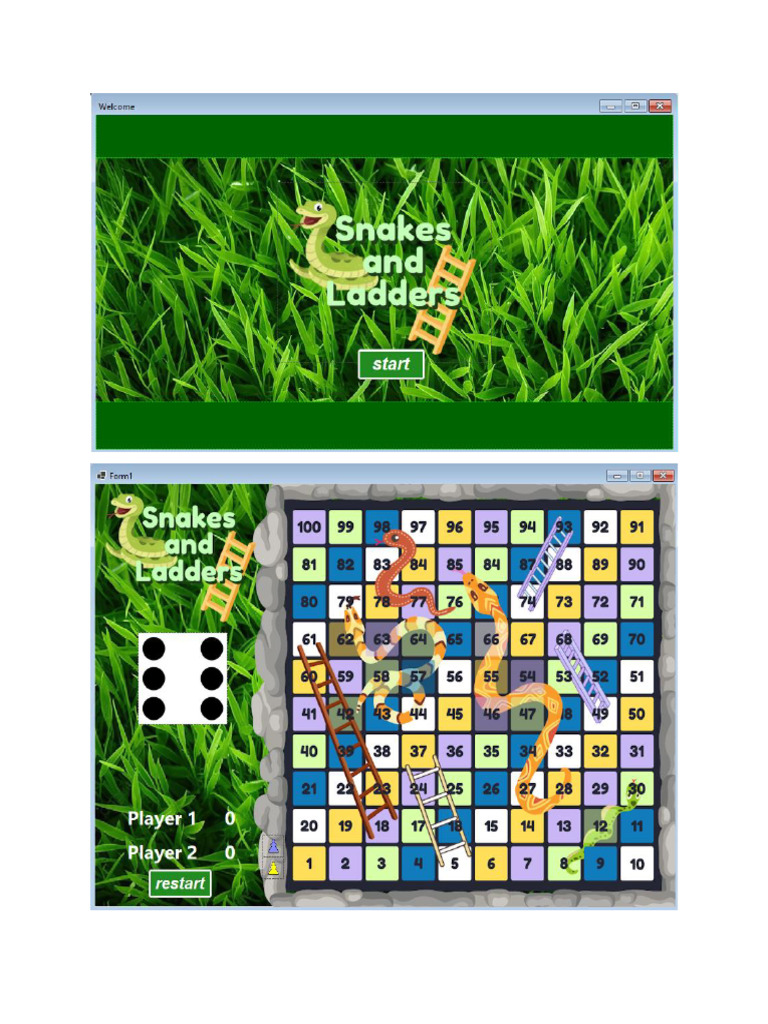 Snakes Ladders | PDF