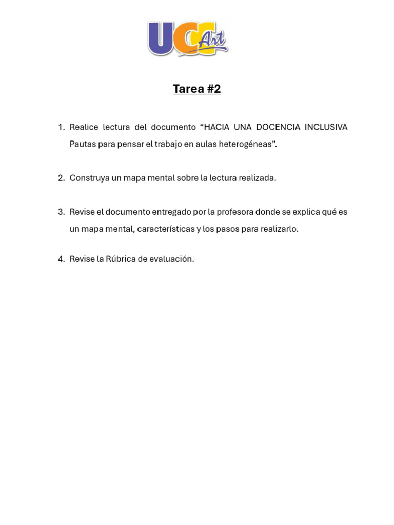 Tarea 2. Mapa mental | PDF