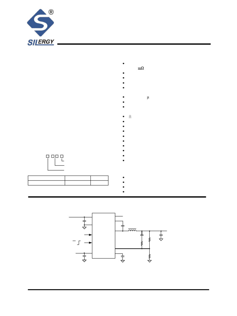SY8286 | PDF | Direct Current | Manufactured Goods
