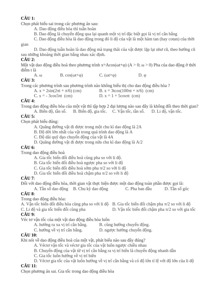 BT GK 1 2024 - 2025 | PDF