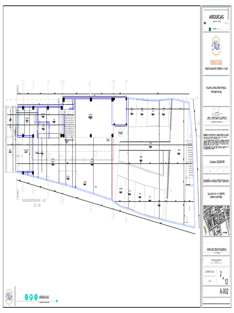 Arquitectura Res Tierra y Mar 171024 A 001 | PDF