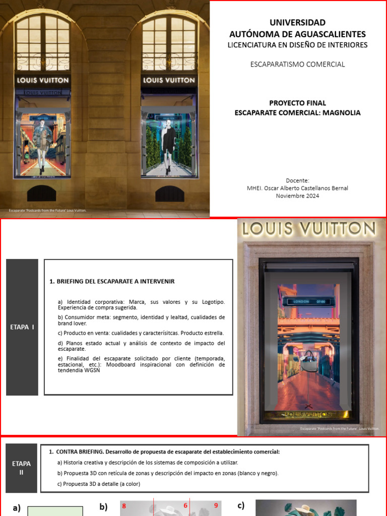 PROYECTO FINAL Escaparatismo Comercial | PDF | Arte