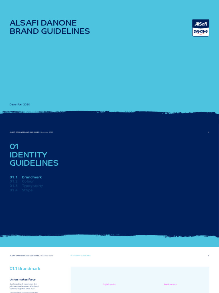 Al Safi Danone Brand Guidelines | PDF | Typefaces | Nutrition Facts Label