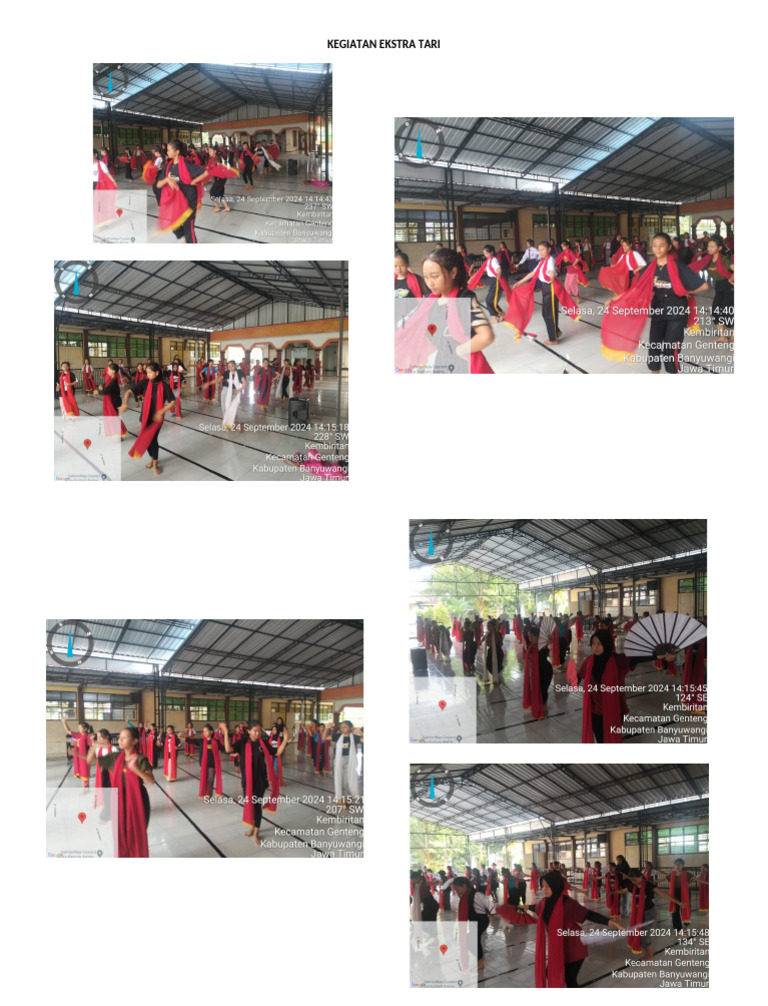 Kegiatan Ekstra Tari | PDF