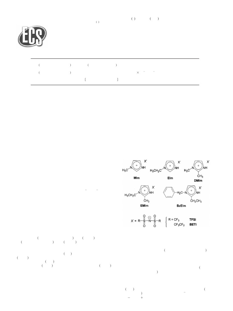 Design of New Ionic Liquids by Neutralization of Imidazole Derivatives ...
