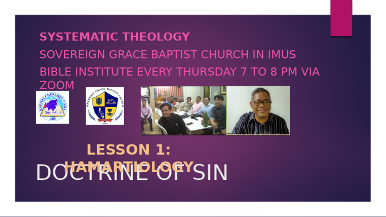 Doctrine of Sin | PDF