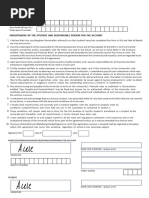 2025 Manual Student Agreement Form Including Underage, Indemnity and ...